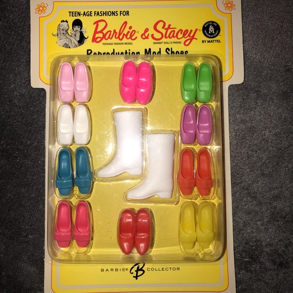 Barbie | Accessories | Barbie Stacey Reproduction Mod Shoes | Poshmark